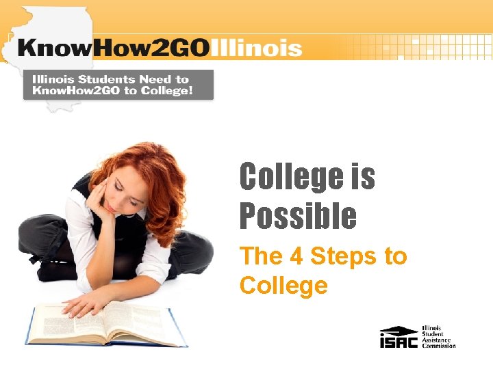 College is Possible The 4 Steps to College