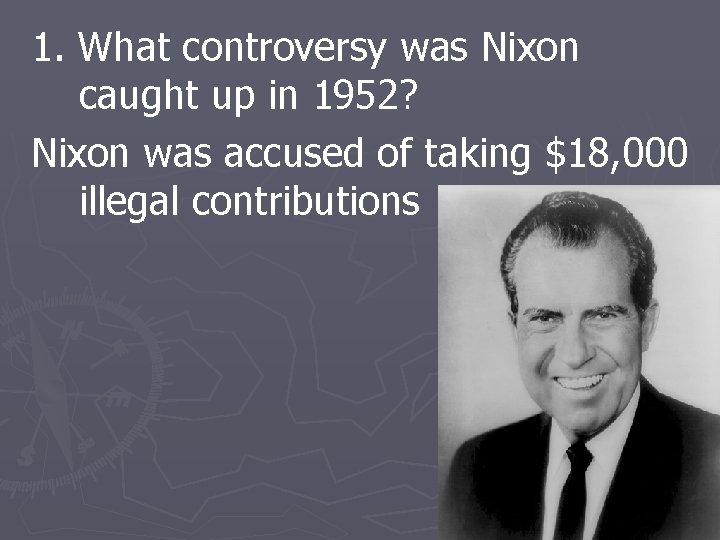 The Rise and Fall of Richard Nixon Chapter