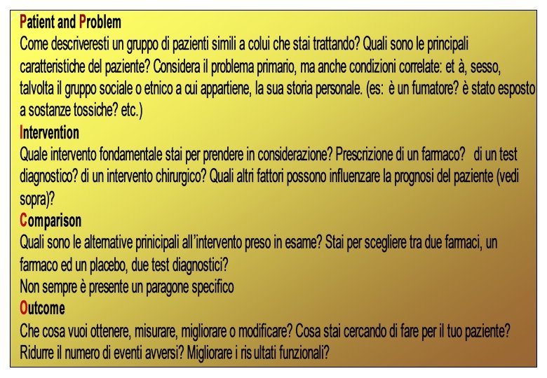 Introduzione allutilizzo della letteratura scientifica analizzare il ...