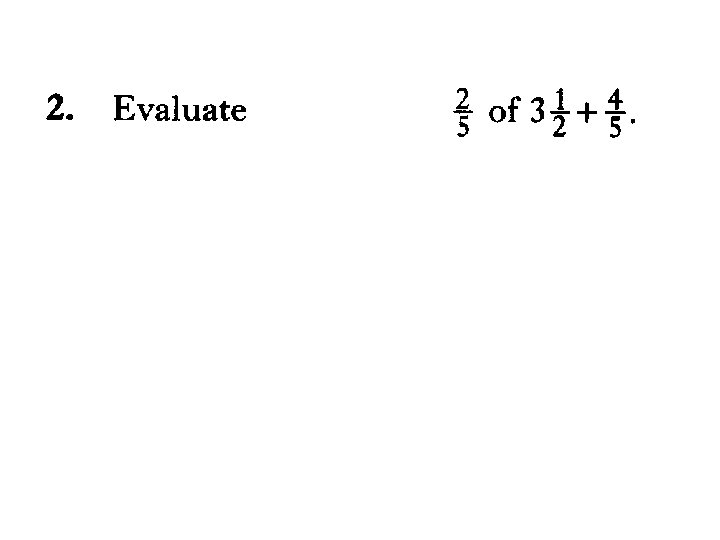 Fractions www mathsrevision com Nat 5 Quick Revision