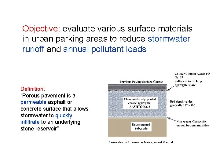 Introduction impervious surfaces are responsible for more stormwater