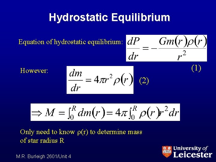 DEPARTMENT OF PHYSICS AND ASTRONOMY LIFECYCLES OF STARS