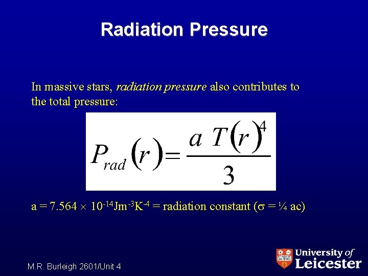 DEPARTMENT OF PHYSICS AND ASTRONOMY LIFECYCLES OF STARS