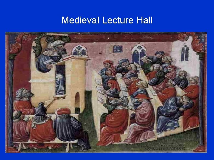 The Medieval Period Scholasticism and the Renaissance Presented