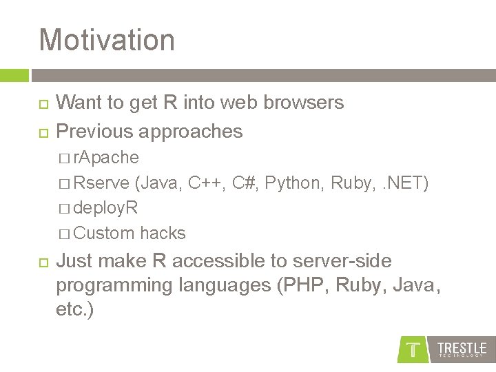 BUILDING INTERACTIVE RPOWERED WEB APPLICATIONS WITH SHINY 292013
