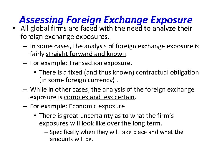 Foreign Exchange Exposure What is it and How
