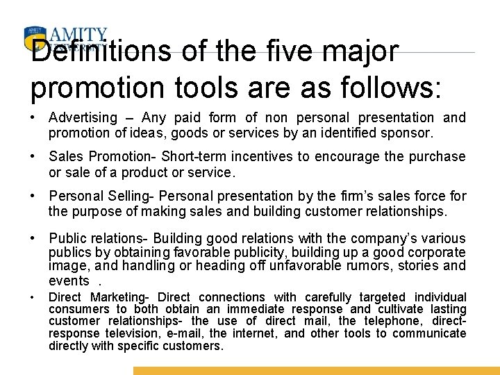 AMITY SCHOOL OF BUSINESS BBA II Sem PRINCIPLES
