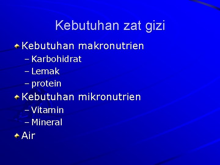 Prinsip Terapi Gizi By Dr dr Delmi sulastri