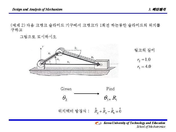 Design and Analysis of Mechanism 3 Kinematic Analysis