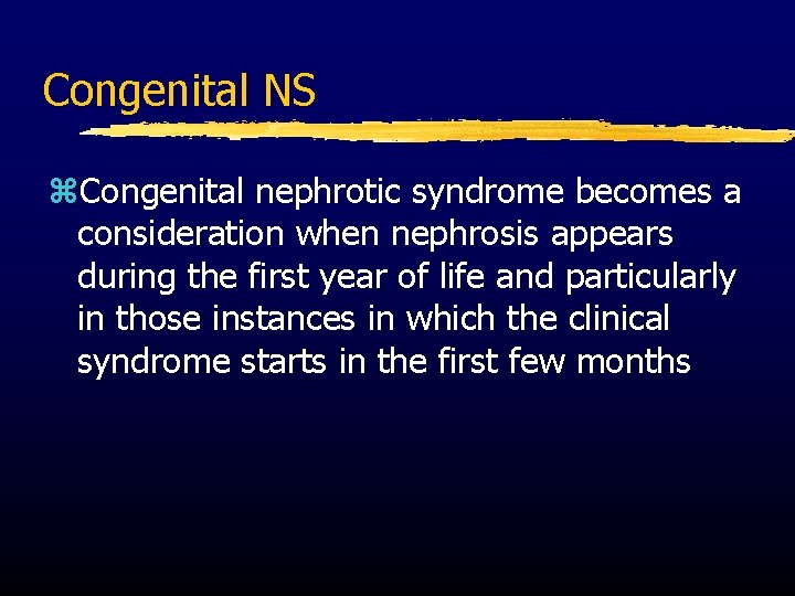 Idiopathic Nephrotic Syndrome Dr Fahad Gadi MD Pediatrics