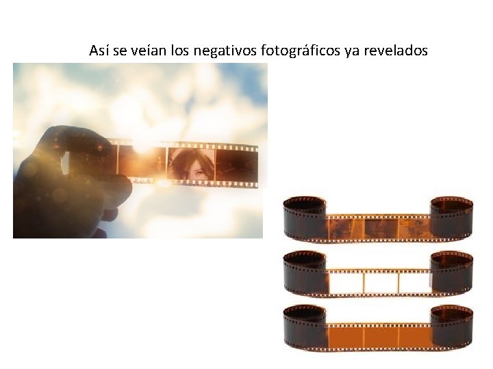 La pelcula el rollo y el papel fotogrfico