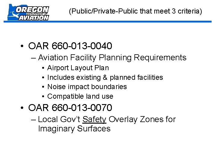 Oregon Department of Aviation ODA Chris Cummings Aviation