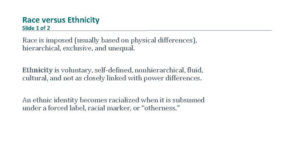 Chapter 9 Race Copyright 2019 W W Norton