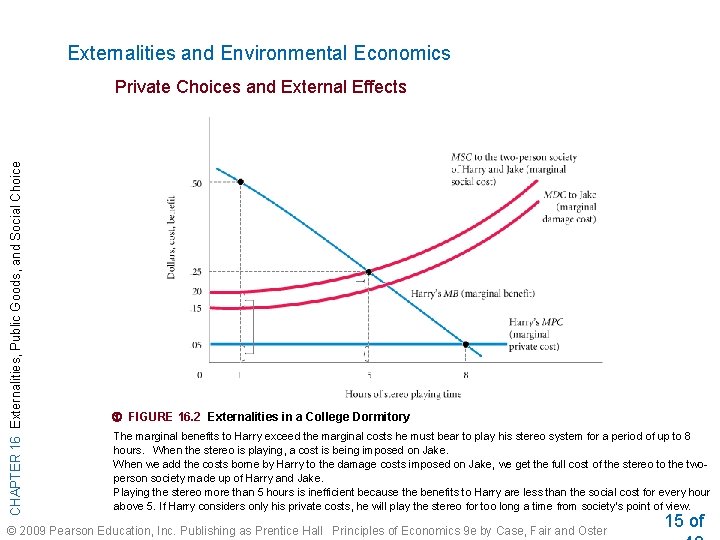 CHAPTER 16 Externalities Public Goods and Social Choice