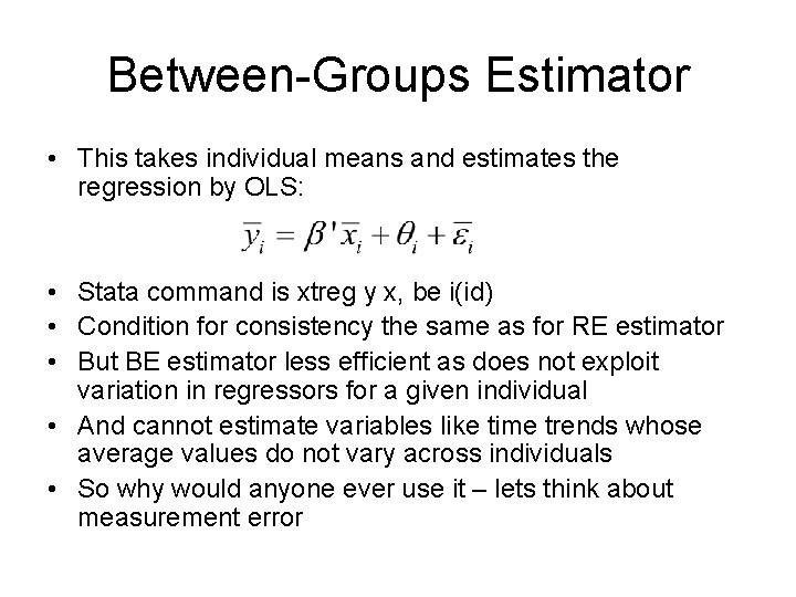DifferencesinDifferences and A Brief Introduction to Panel Data