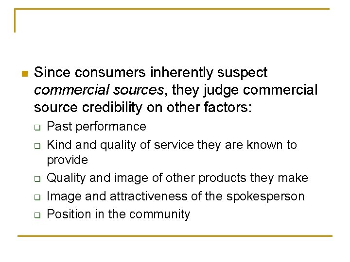 Chapter 10 Communication n n n The process