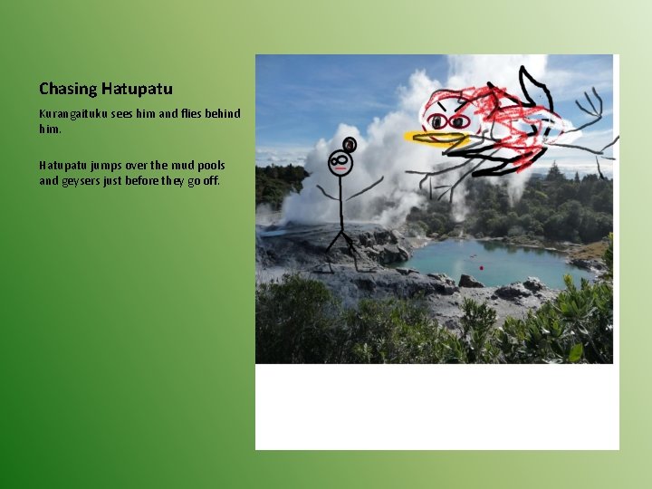 Hatupatu and the bird woman Kurangaituku By ElaHuia
