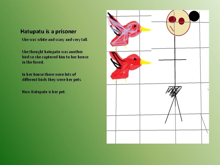 Hatupatu and the bird woman Kurangaituku By ElaHuia