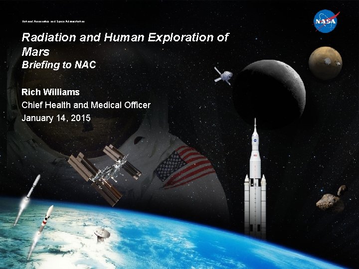 National Aeronautics and Space Administration Radiation and Human