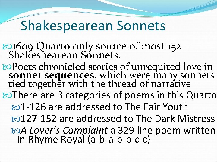 William Shakespeares Sonnets Explaining Poetry 5 Steps 1