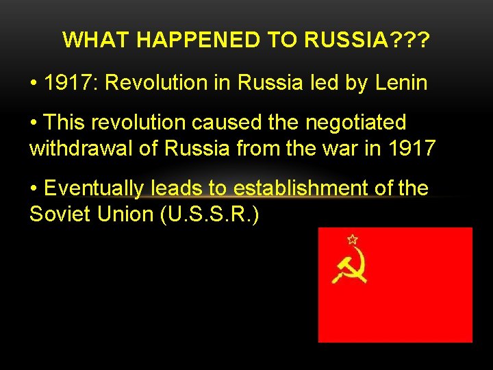 AFTERMATH OF WORLD WAR ONE U S HISTORY