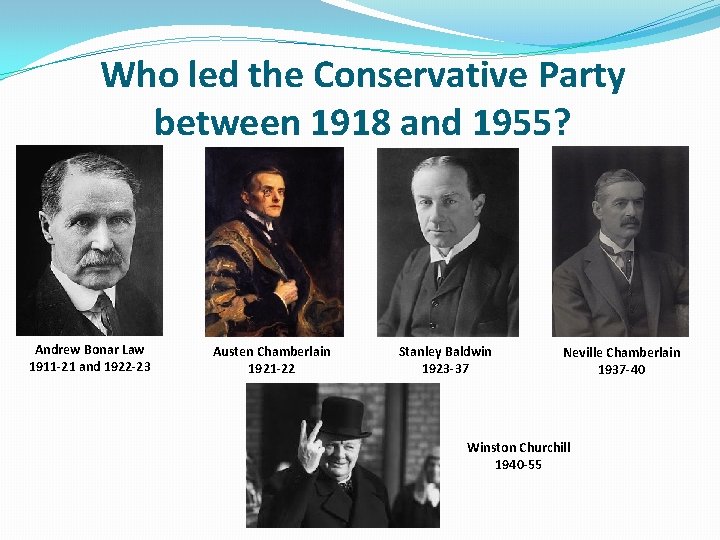 Why did the Conservative Party dominate British politics