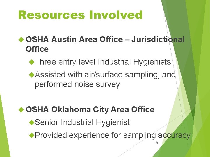 OSHA Region VI 2019 The Gun Range Tap