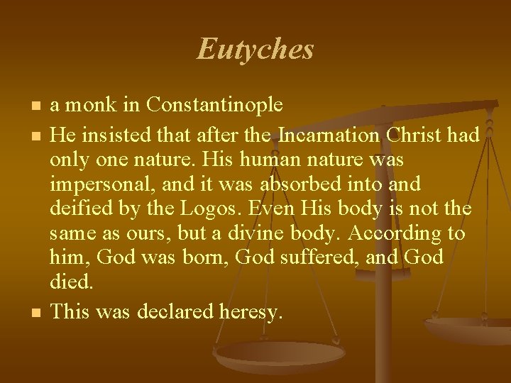 PostNicene Developments History is written by the victors