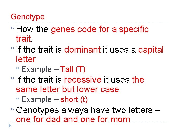 Genotype and Phenotype What is the difference Review