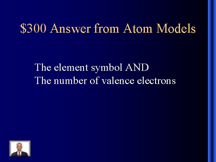 ATOMS Jeopardy Atom Parts Models Periodic Table Elements