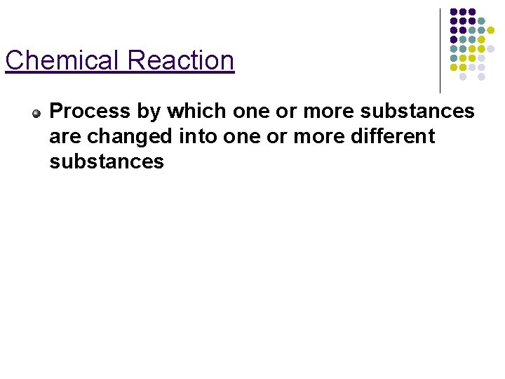 Chemical Equations Reactions Materials Conserving Matter Chemical Reaction
