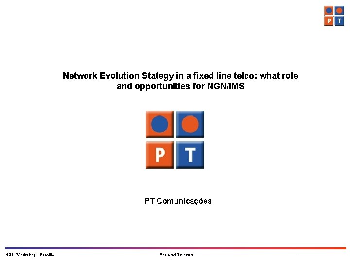 Network Evolution Stategy in a fixed line telco