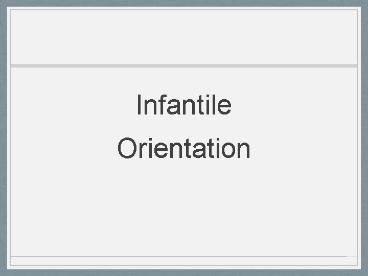 Adaptive Reorientation Therapy Presented by Erin Schuyler Skyler