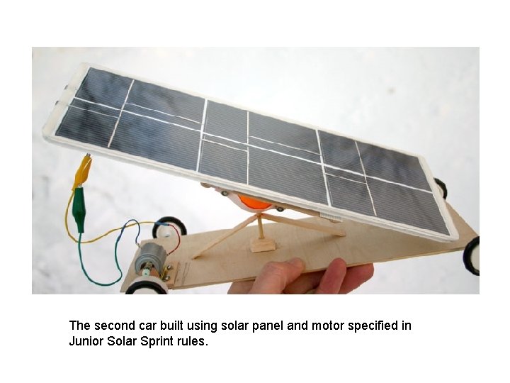 Solar Model Cars By Bill Kuhl http www