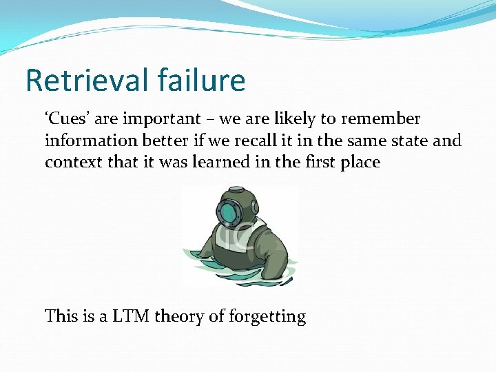 Theories of forgetting Pages 182 189 Theories of