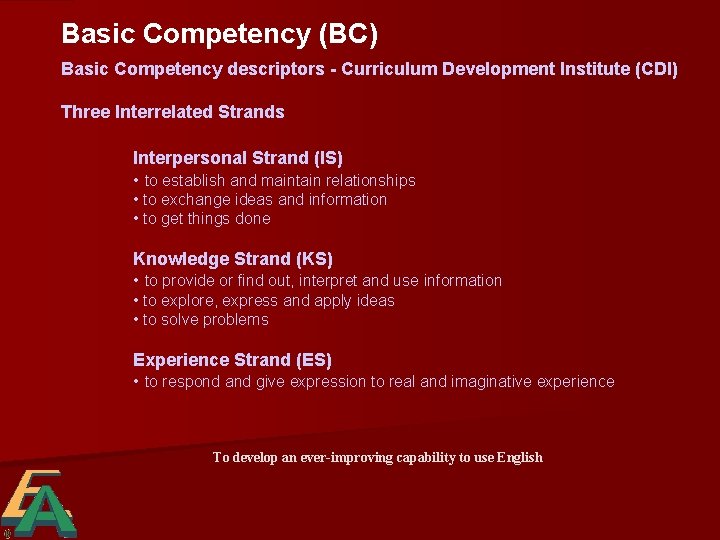 English Language Secondary 3 Assessment for Learning Territorywide