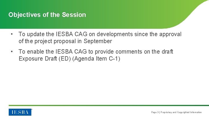 Alignment of Part 4 B with ISAE 3000