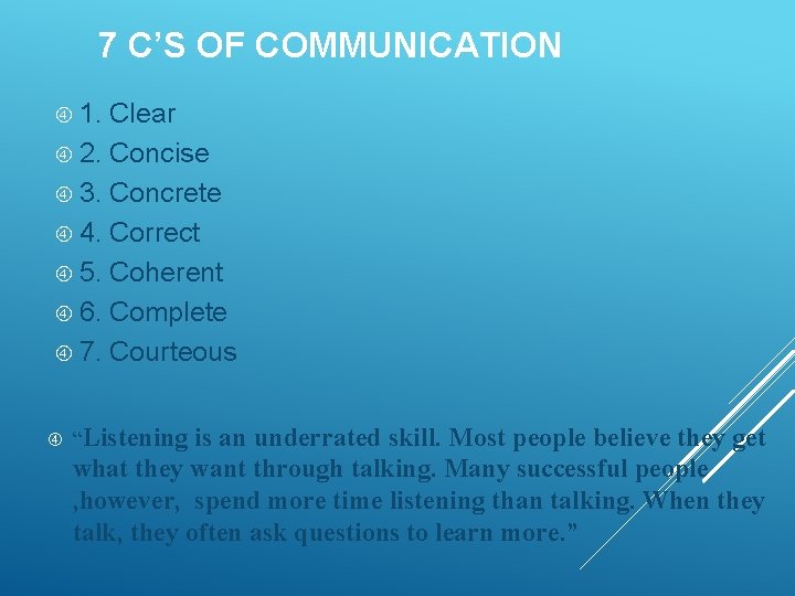 TOMMYS VOICE INC EFFECTIVE COMMUNICATION TRAINING DEFINING COMMUNICATION