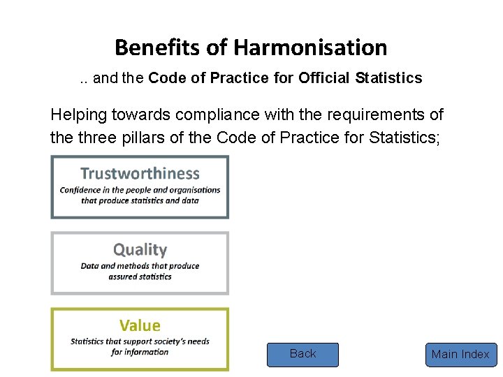 Harmonisation Handbook Close Handbook Introduction to Harmonisation ...