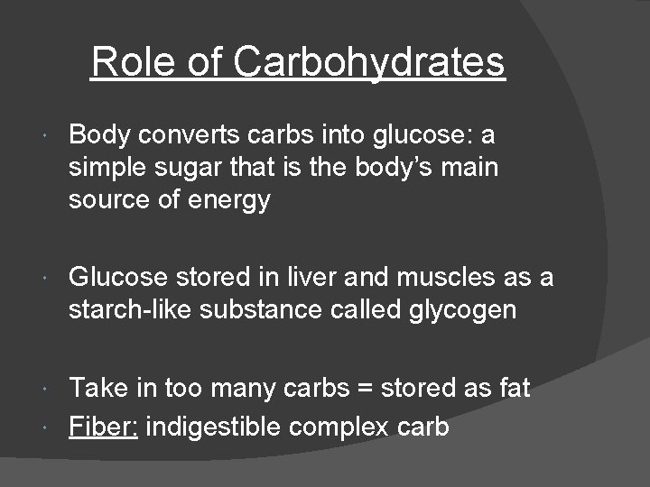 Chapter 5 NUTRITION What is Nutrition Process by