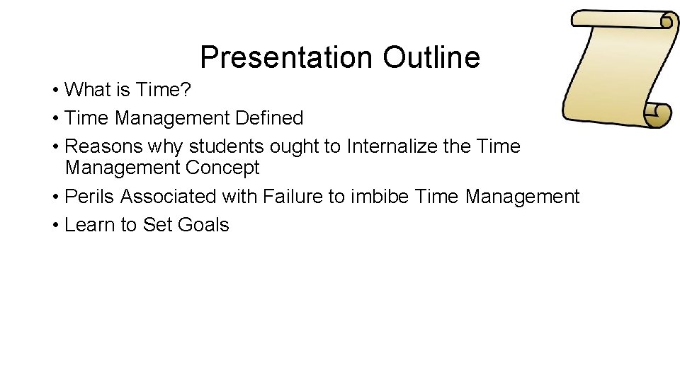 Time Management BY Dr Seun Ebiesuwa Lecturer Computer