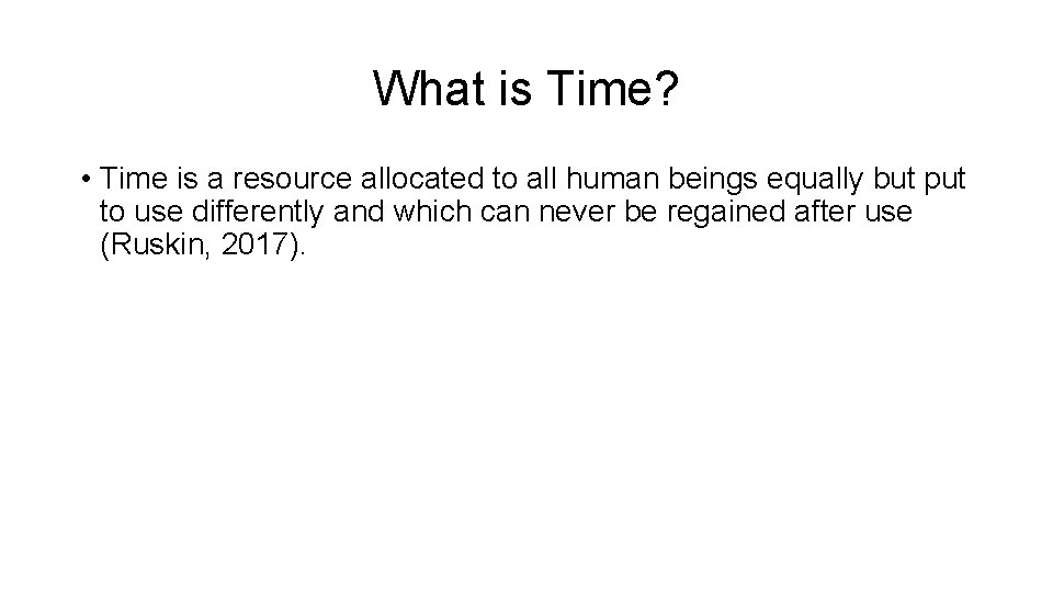 Time Management BY Dr Seun Ebiesuwa Lecturer Computer