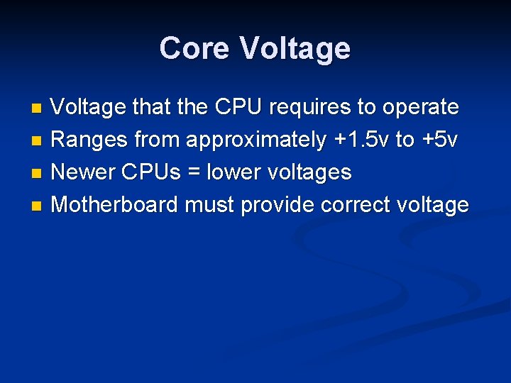 PC Maintenance Preparing for A Certification Chapter 5