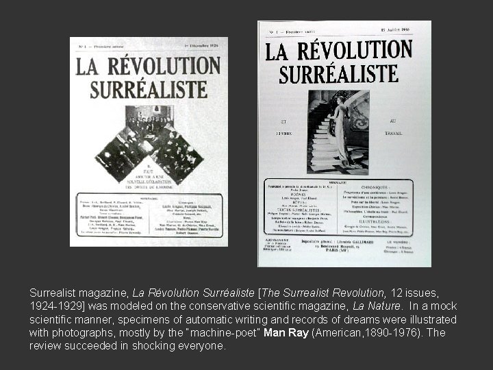 Surrealism Circa 1921 1940 Beautiful as the chance