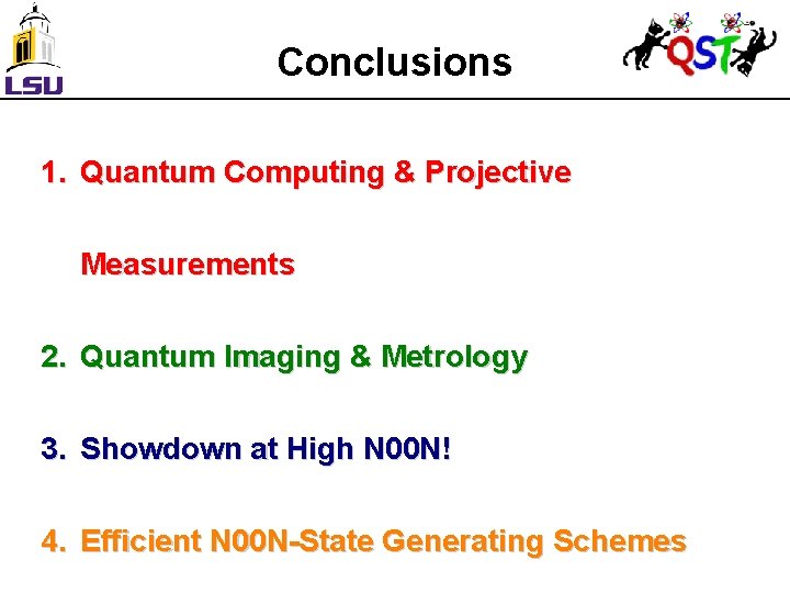 Optical Quantum Imaging Computing and Metrology WHATS NEW