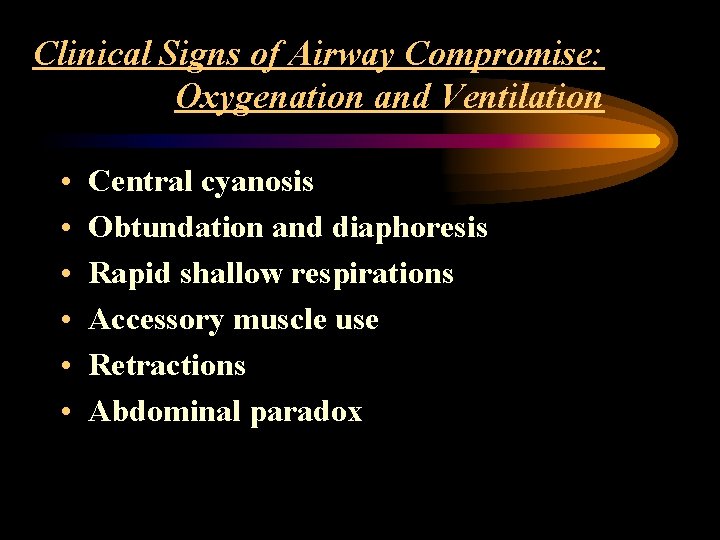 Basic Emergency Airway Management Pat Melanson MD Objectives