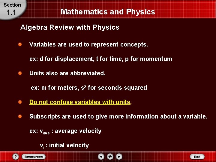 Chapter 1 A Physics Toolkit Chapter 1 What