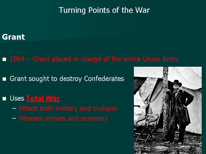 Chapter 9 The Civil War 1861 1865 Turning