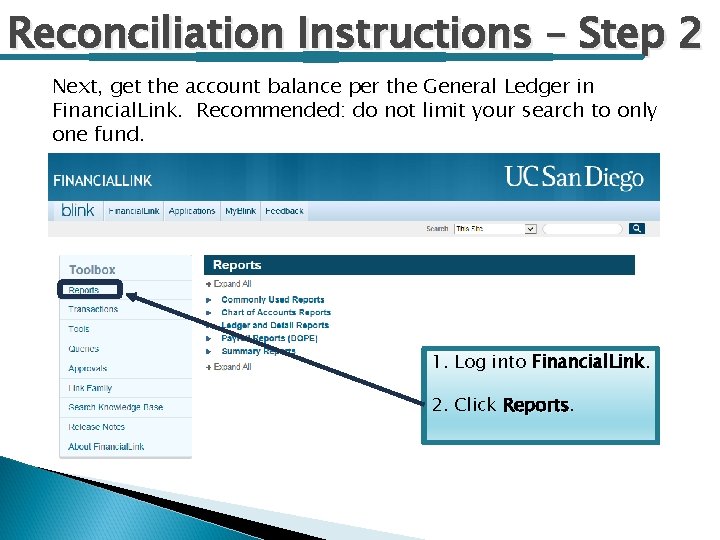 Balance Sheet Account Reconciliation Tutorial General Accounting June