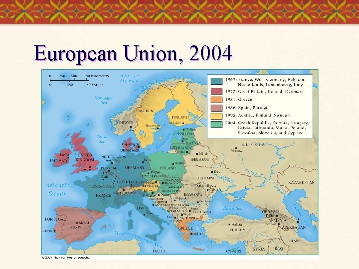 27 Europe and the Western Hemisphere Since 1945